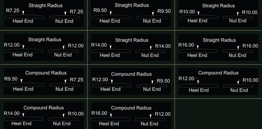 Finger Board Radius - Musikraft LLC
