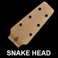 Snake Head Neck Custom Build - Musikraft LLC