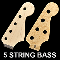 Bass Neck 5 String Custom Build - Musikraft LLC
