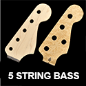 Bass Neck 5 String Custom Build - Musikraft LLC