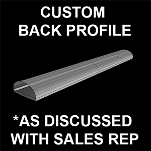 Custom Back Profile - Musikraft LLC