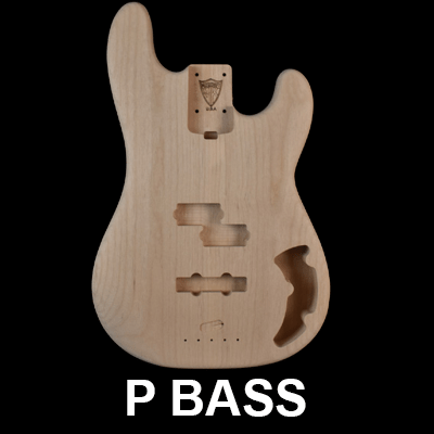 P Bass Body by Musikraft Vintage Specs - Quality
