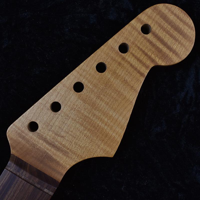 Strat - Roasted Quartersawn Flame Maple / Pau Ferro - 21 Fret - 1-11/16 ...